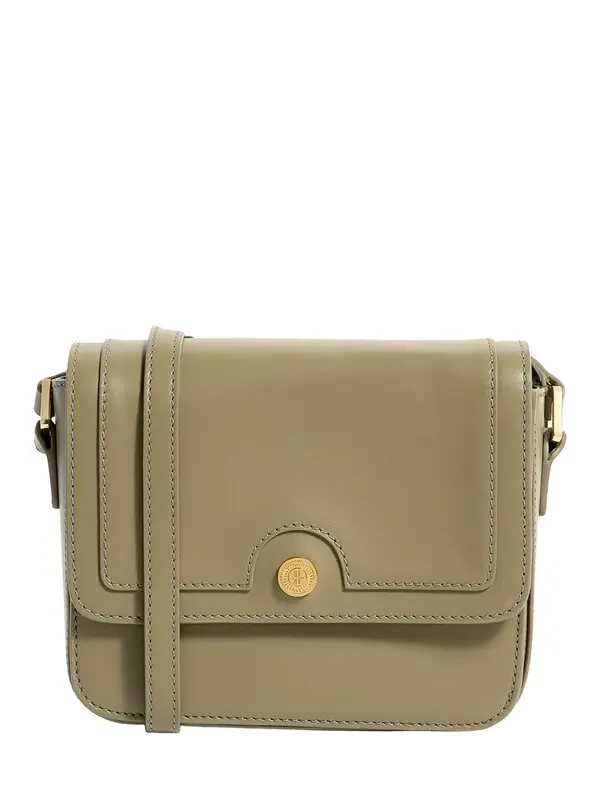 Harrods Leather Camera Bag - Green