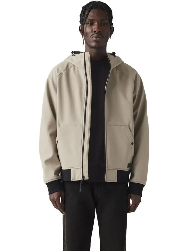 LEVI'S Softshell Hoodie Bomber Jacket - Seneca Rock