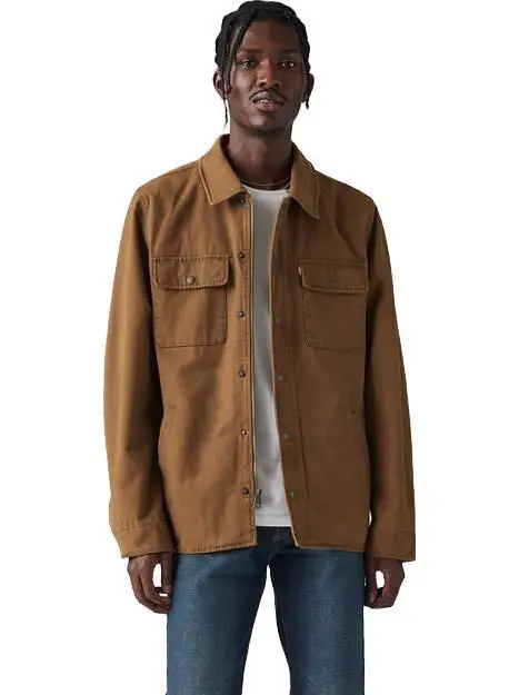 LEVI'S Cotton Shacket - Worker Brown