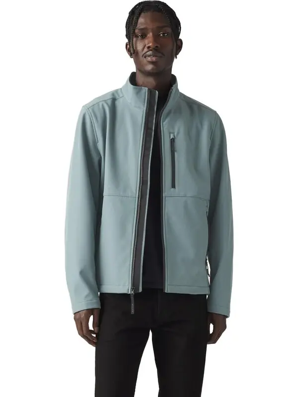 LEVI'S Softshell Stand Collar Jacket - Trooper