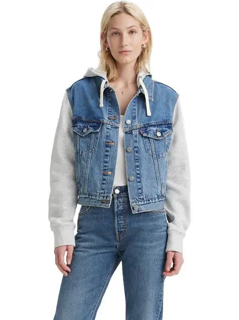 LEVI'S Hybrid Trucker Jacket - Fresh Finish