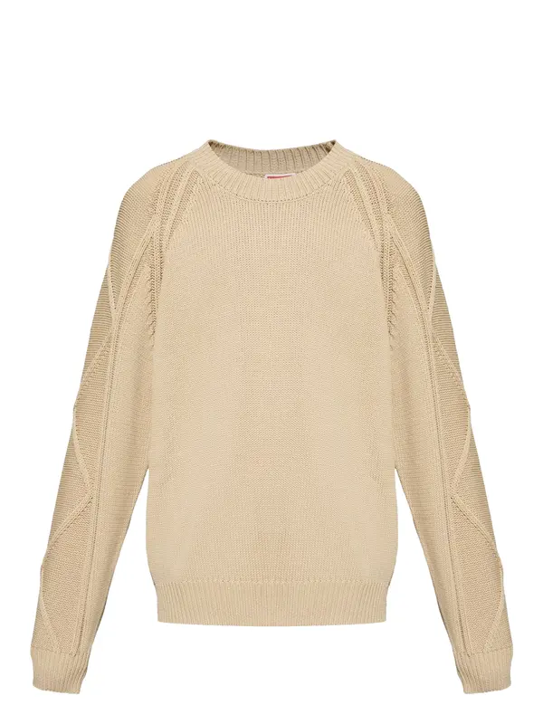 Kenzo Boke Flower Appliqué Jumper - Neutrals