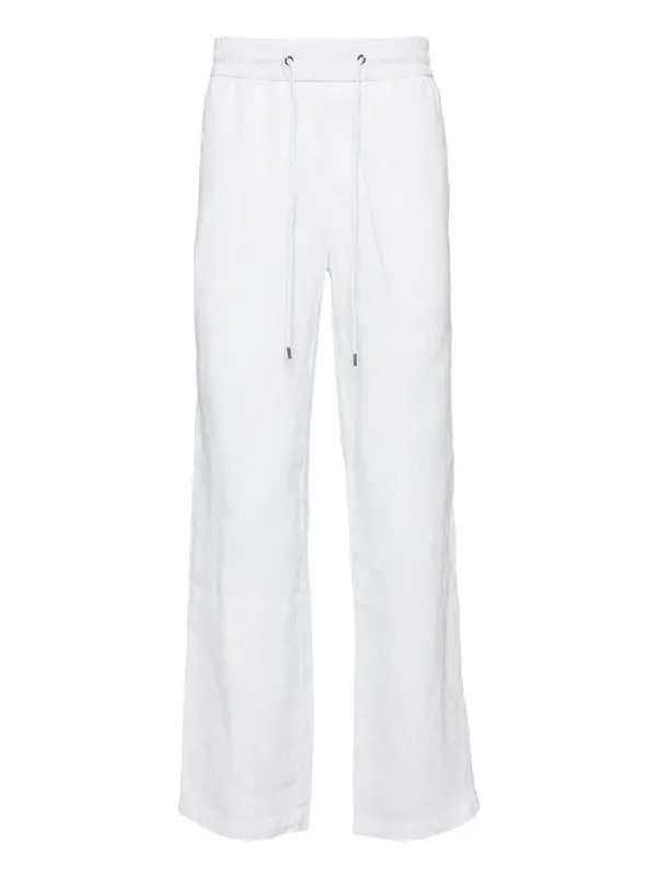 JAMES PERSE Linen Trousers - White