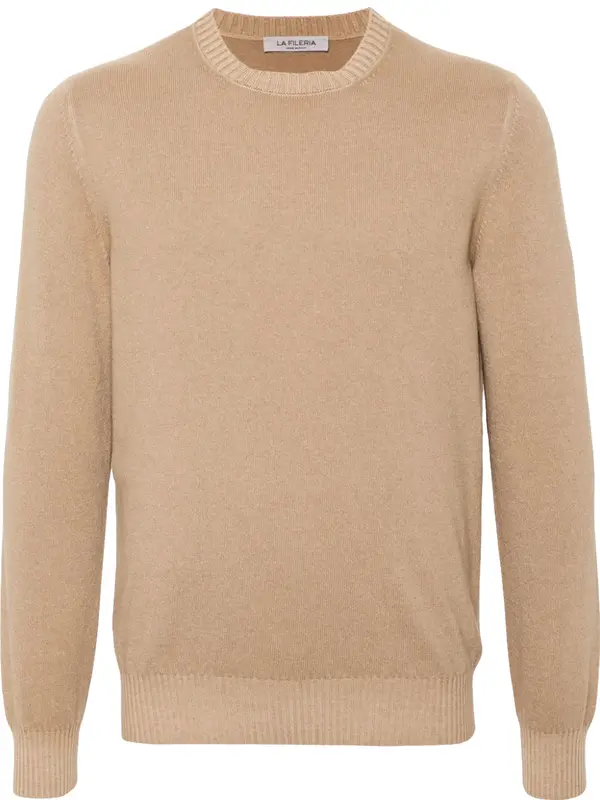 FILERIA Fine-knit Jumper - Neutrals