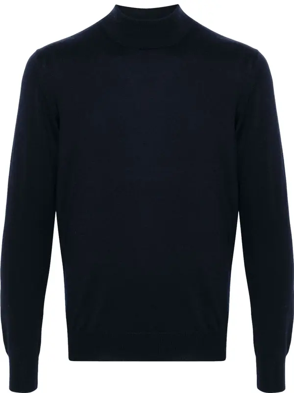 FILERIA Virgin Wool Sweater - Blue