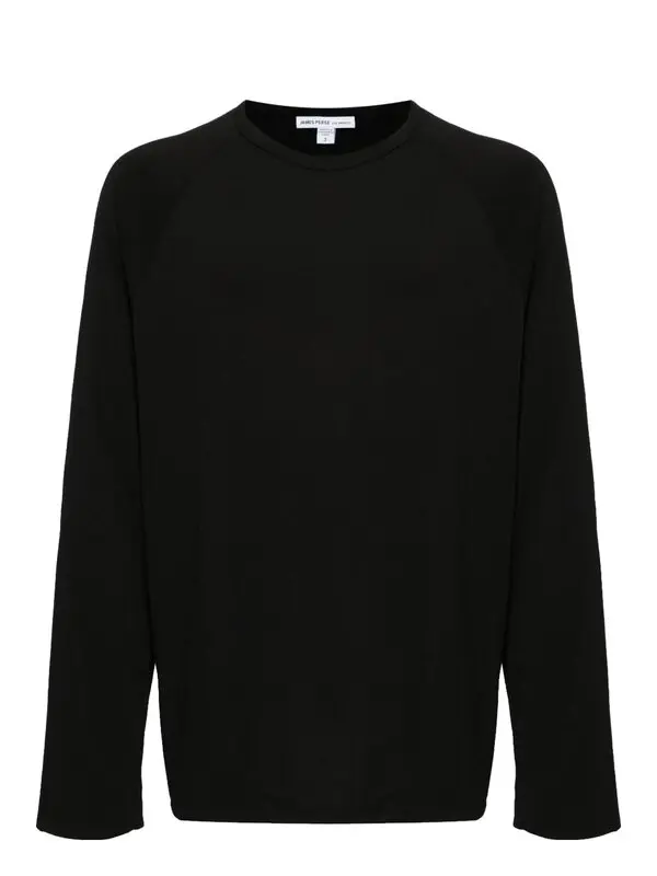 JAMES PERSE Clear Long-sleeve T-shirt - Black