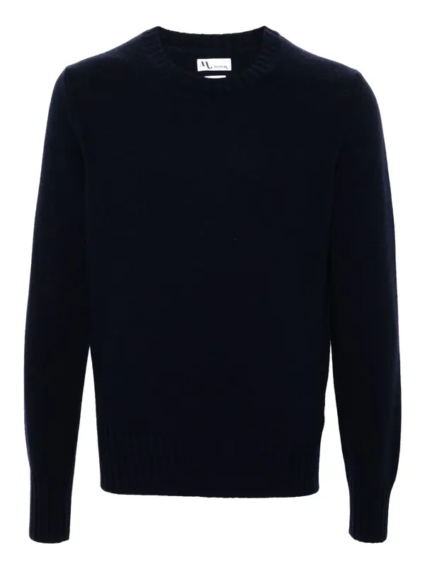 DOPPIAA Round-neck Sweater - Blue