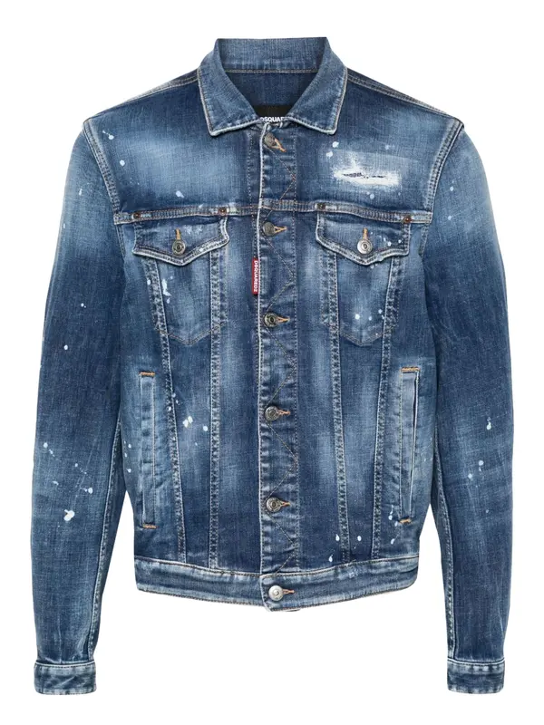 Dsquared2 Dan Denim Jacket - Blue