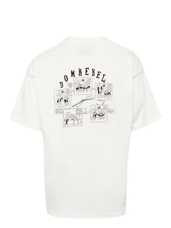 DOMREBEL Forget T-shirt - Neutrals