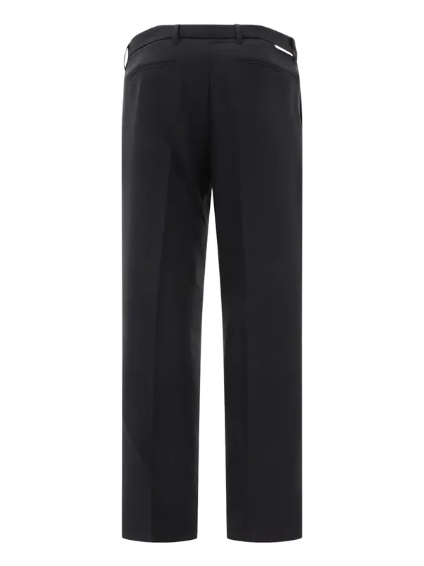 STOCKHOLM SURFBOARD CLUB Tailored Bootcut Trousers - Black