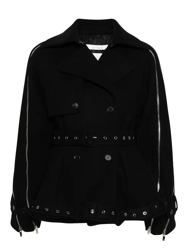 Rokh Multi-zipped Jacket - Black