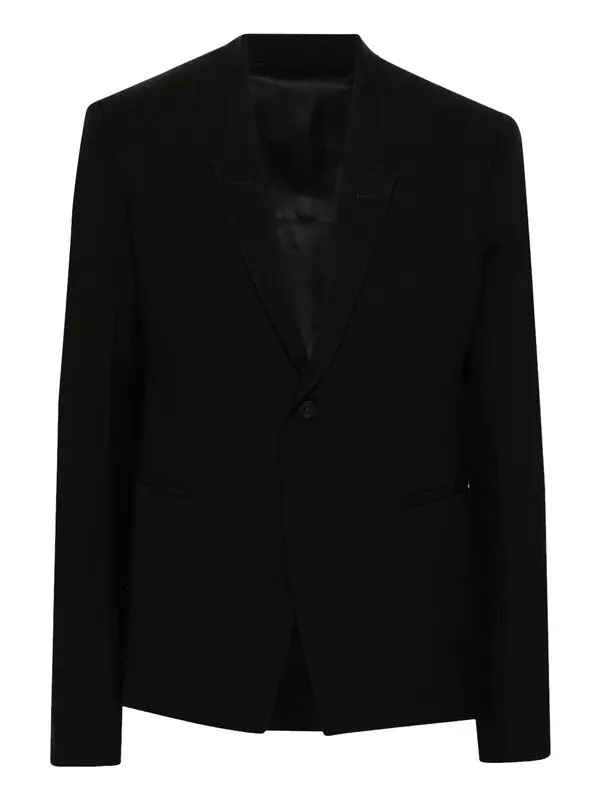 Rick Owens 73cms Soft Blazer - Black