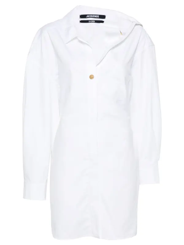 Jacquemus La Mini Robe Mini Dress - White