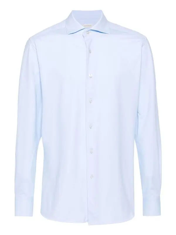 GLANSHIRT Technical Fabric Shirt - Blue