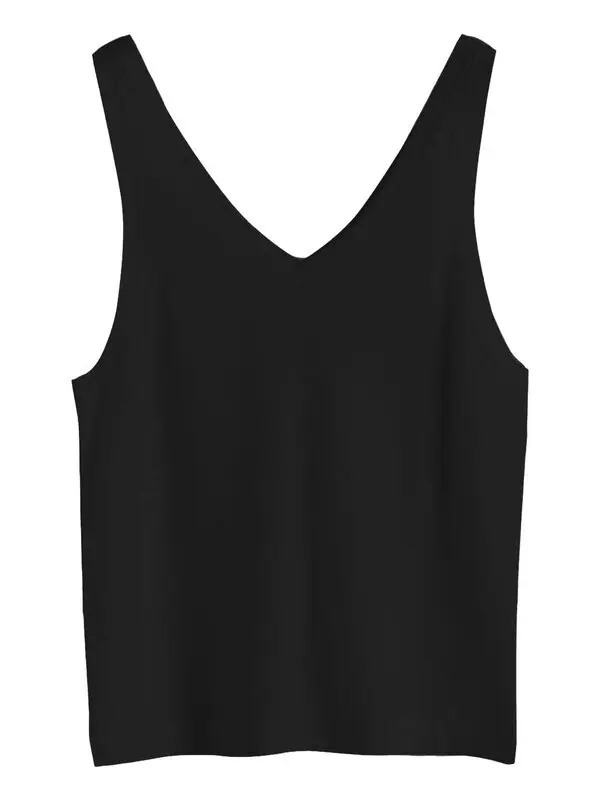 Chinti & Parker Merino Wool Vest - Black