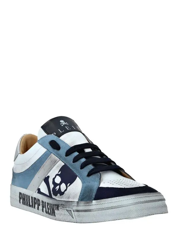 Philipp Plein Retrokickz Tm Sneakers - Blue