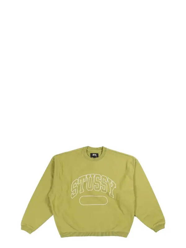 StÜssy Logo-print Sweatshirt - Green