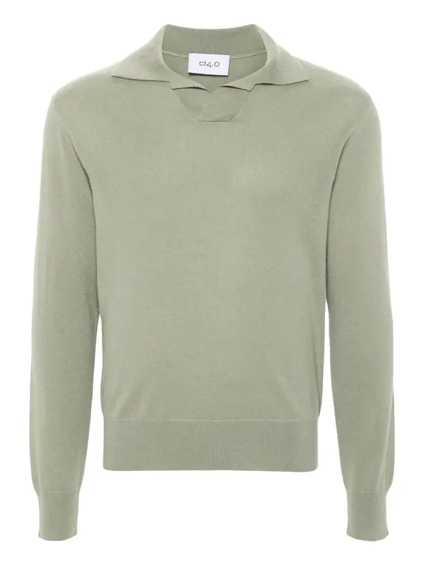 D4.0 Cashmere Sweater - Green