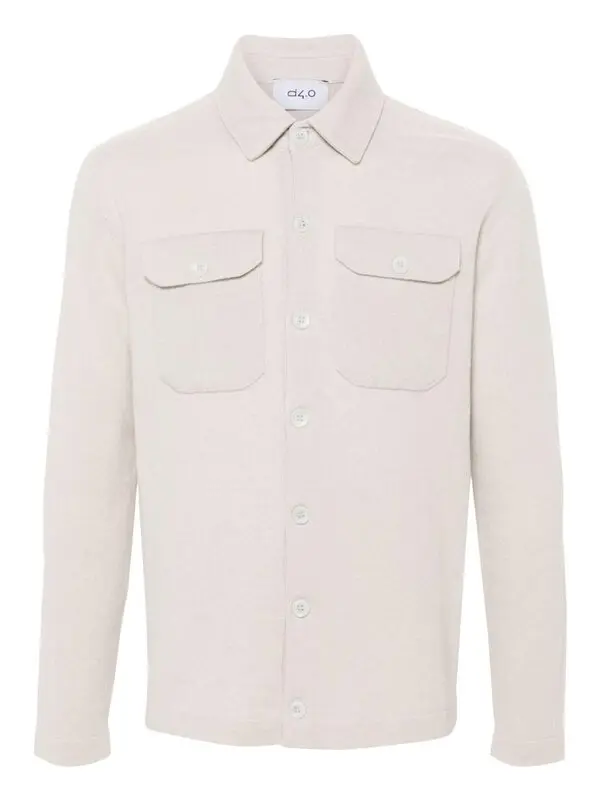D4.0 Knitted Shirt - Neutrals