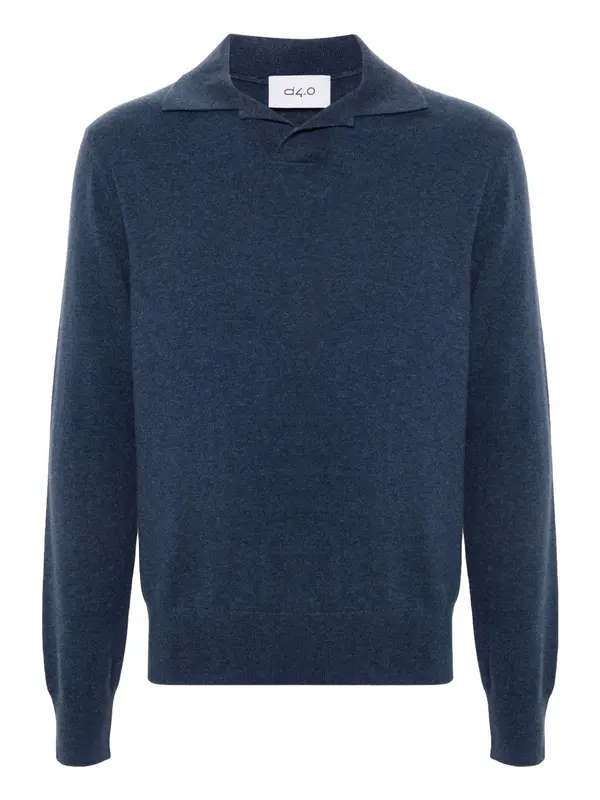D4.0 Cashmere Sweater - Blue