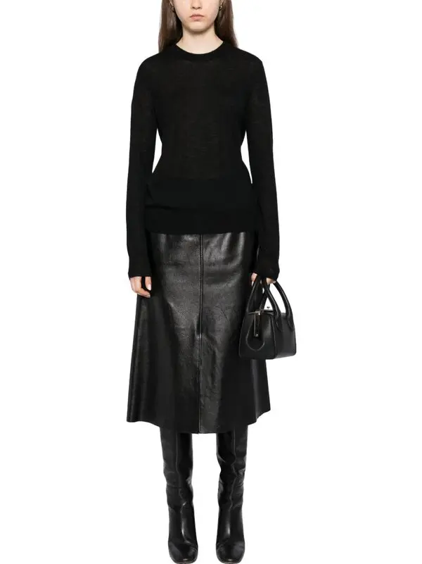 JOSEPH Cashair Cashmere Jumper - Black