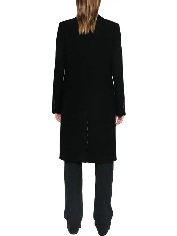 Ami Wool Coat - Black
