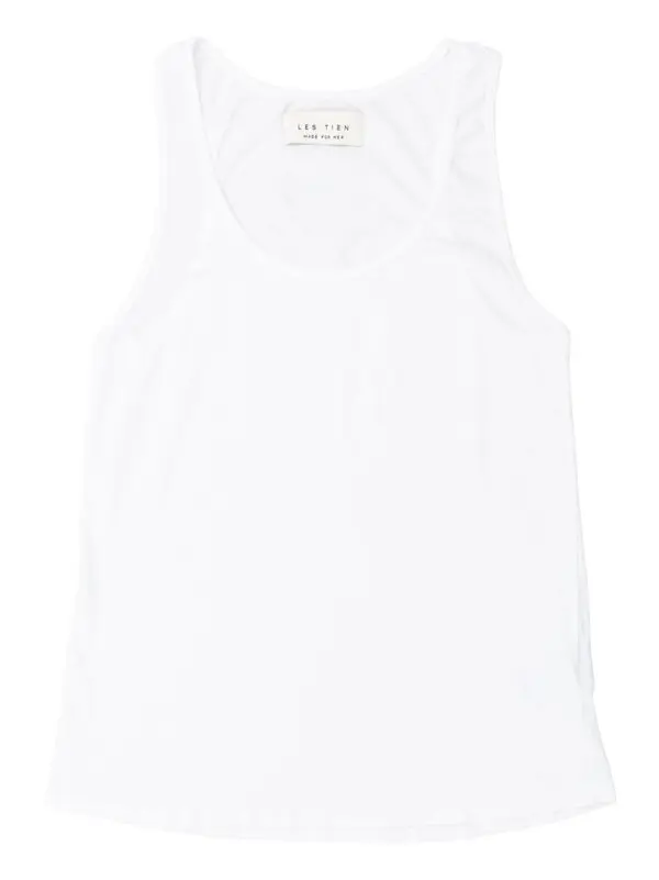 LES TIEN Mary Tank - White