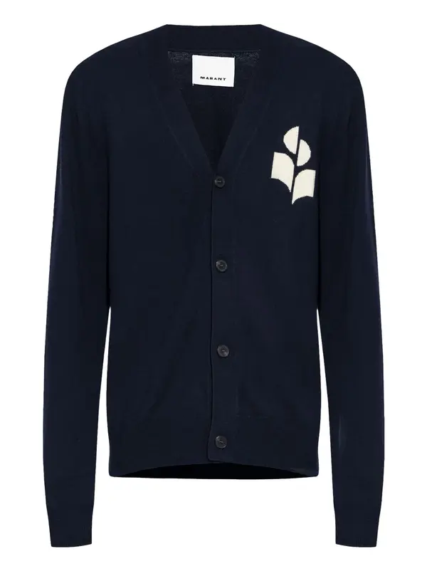 MARANT Elvin Cardigan - Blue