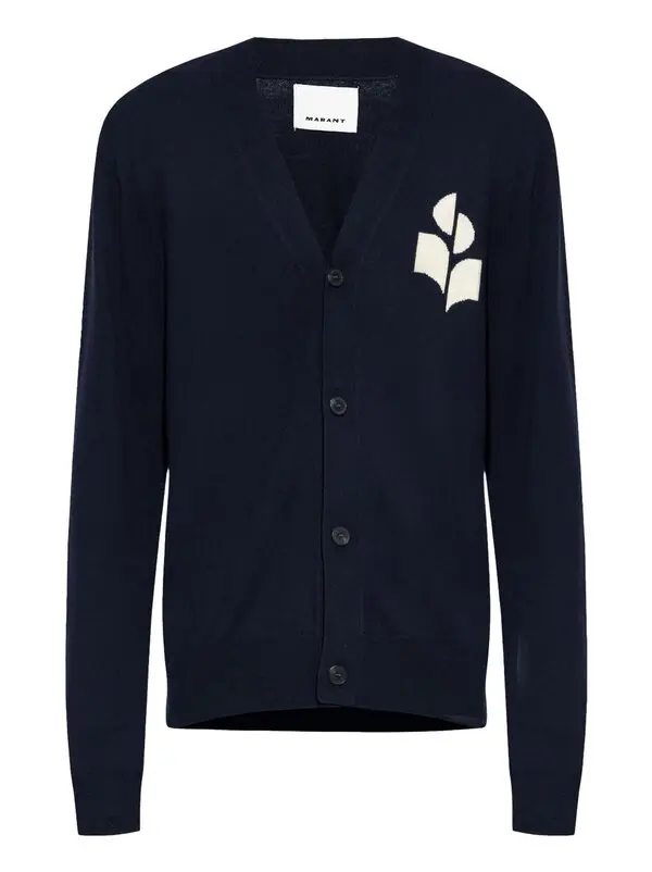 MARANT Elvin Cardigan - Blue