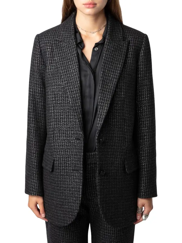 Zadig&Voltaire Viva Car Blazer - Black