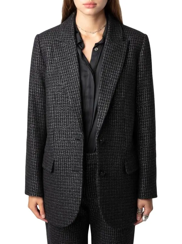 Zadig&Voltaire Viva Car Blazer - Black