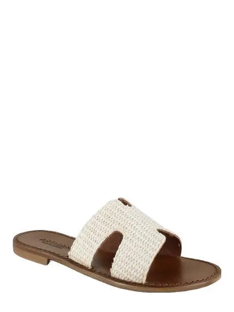 ARTISAN CRAFTED BY ZIGI Fenka Leather Sandal - White