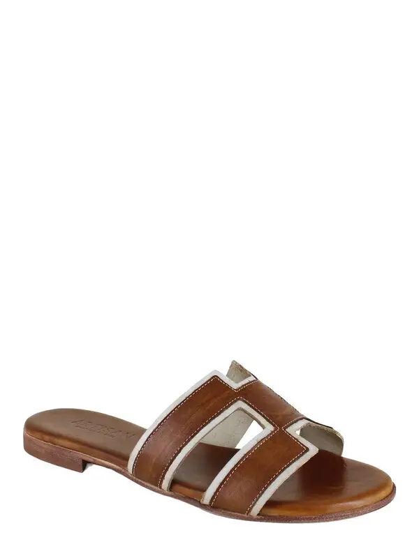 ARTISAN CRAFTED BY ZIGI Alitza Leather Sandal - Brown