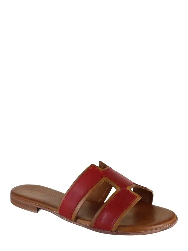 ARTISAN CRAFTED BY ZIGI Alitza Leather Sandal - Red