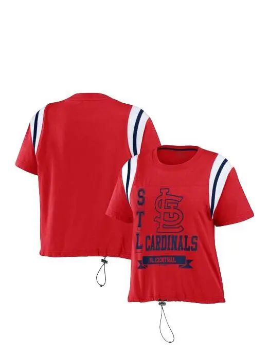 WEAR BY ERIN ANDREWS St. Louis Cardinals Graphic T-shirt - Red