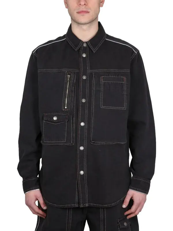 Isabel Marant Pascuale Denim Jacket - Black