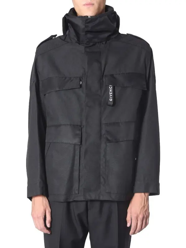 Givenchy Windbreaker Jacket - Black