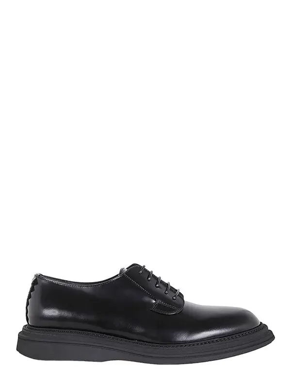 THE ANTIPODE Derby Victor Shoes - Black