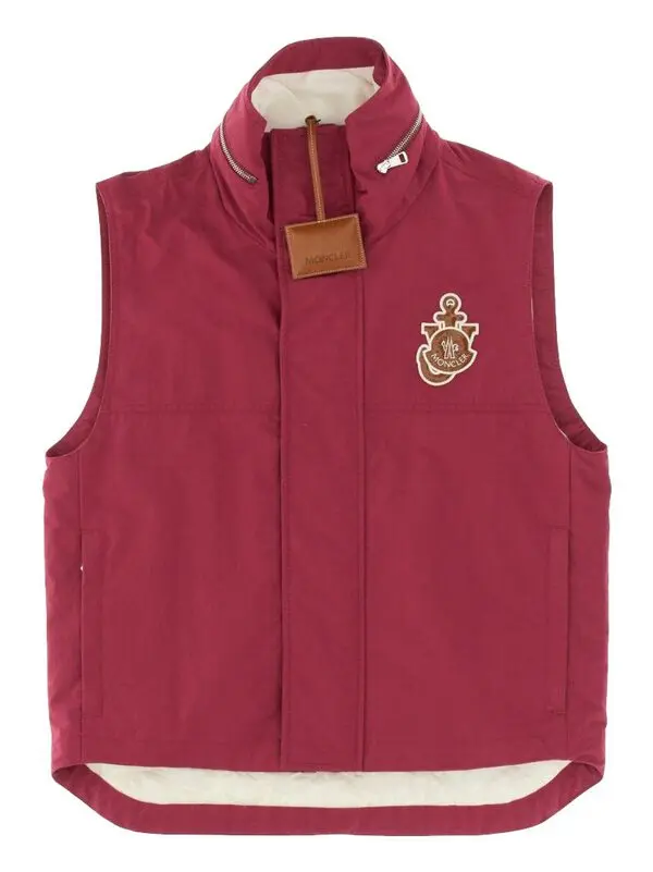 Moncler Tryfan Padded Vest Jw Anderson - Purple