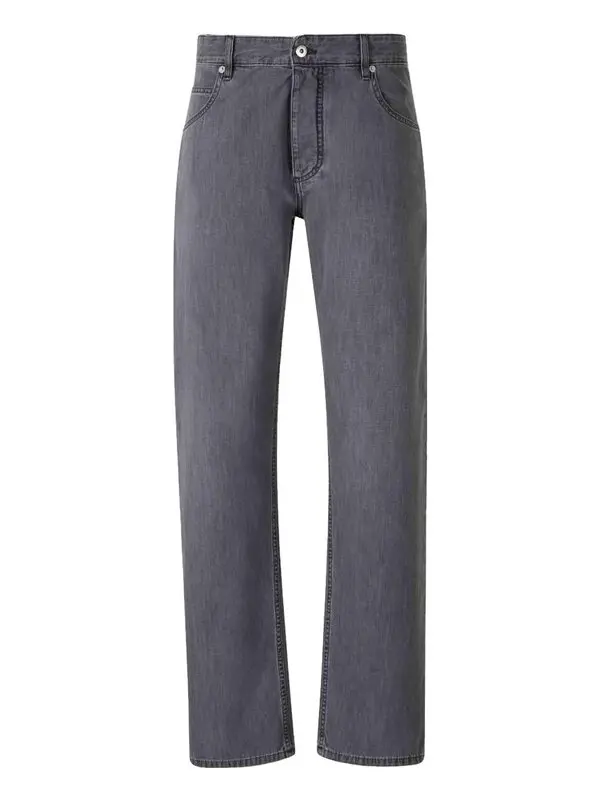 Bottega Veneta Vintage Straight Jeans - Antracite Grey