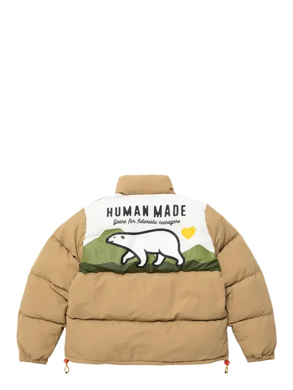 HUMAN MADE Polar Bear Down Jacket - Beige