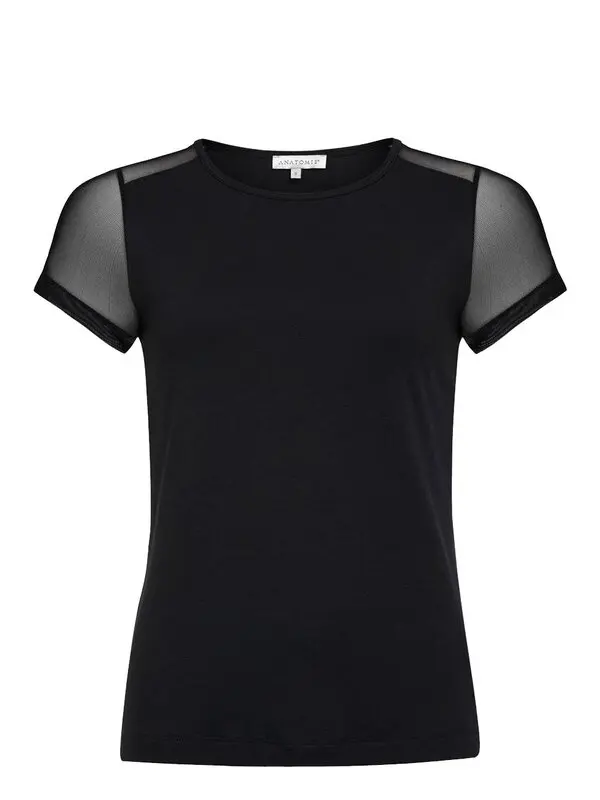 Anatomie Melissa Pima Cotton T-shirt - Black
