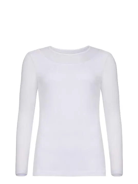 Anatomie Kim Mesh-sleeve Top - White