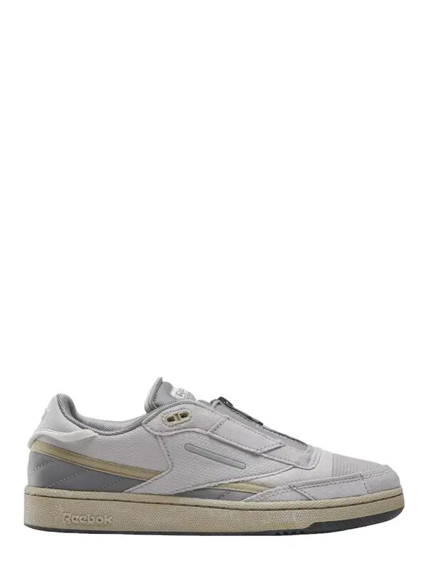 REEBOK Club C Zip Nasa Artifact Transfer Program Sneakers - Grey/tan