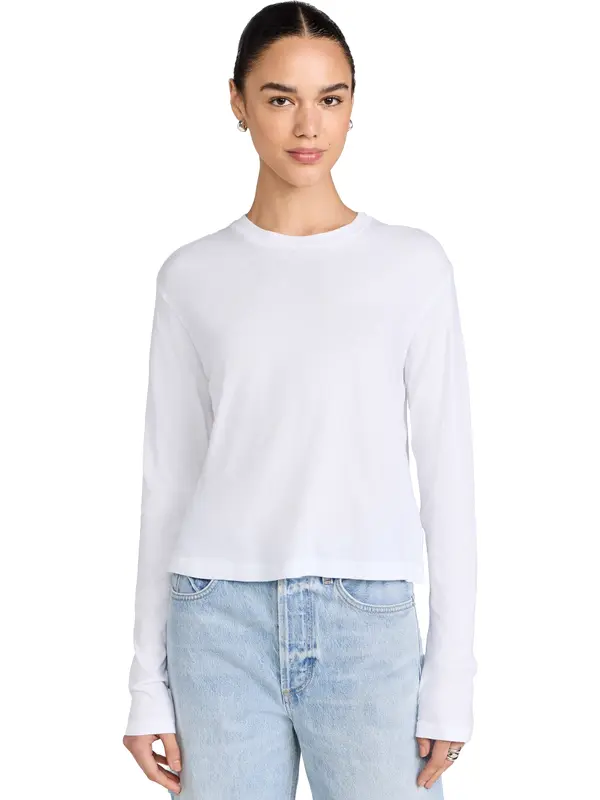 Citizens Of Humanity Sabine Cropped Top - White