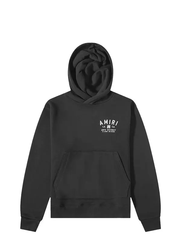 Amiri Stencil Hoodie - Black
