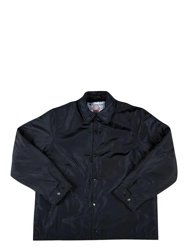 Supreme X Champion Label Coaches Jacket - Black