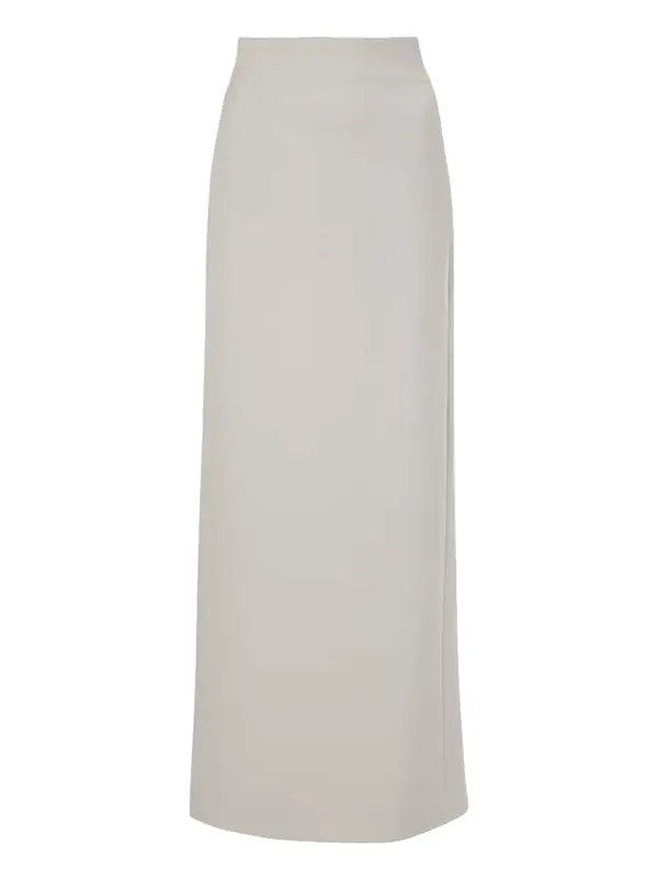 Wardrobe.NYC Column Maxi Skirt - Grey