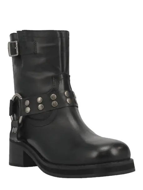 DINGO Anarchy Leather Bootie - Black