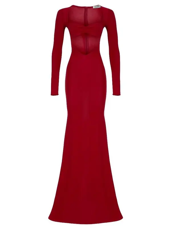 THE NEW ARRIVALS ILKYAZ OZEL Long Sleeve Gown - Rogue Dada